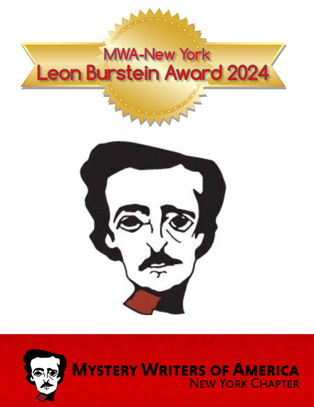 Leon Burstein Award 2025 - Mystery Writers of America - New York Chapter