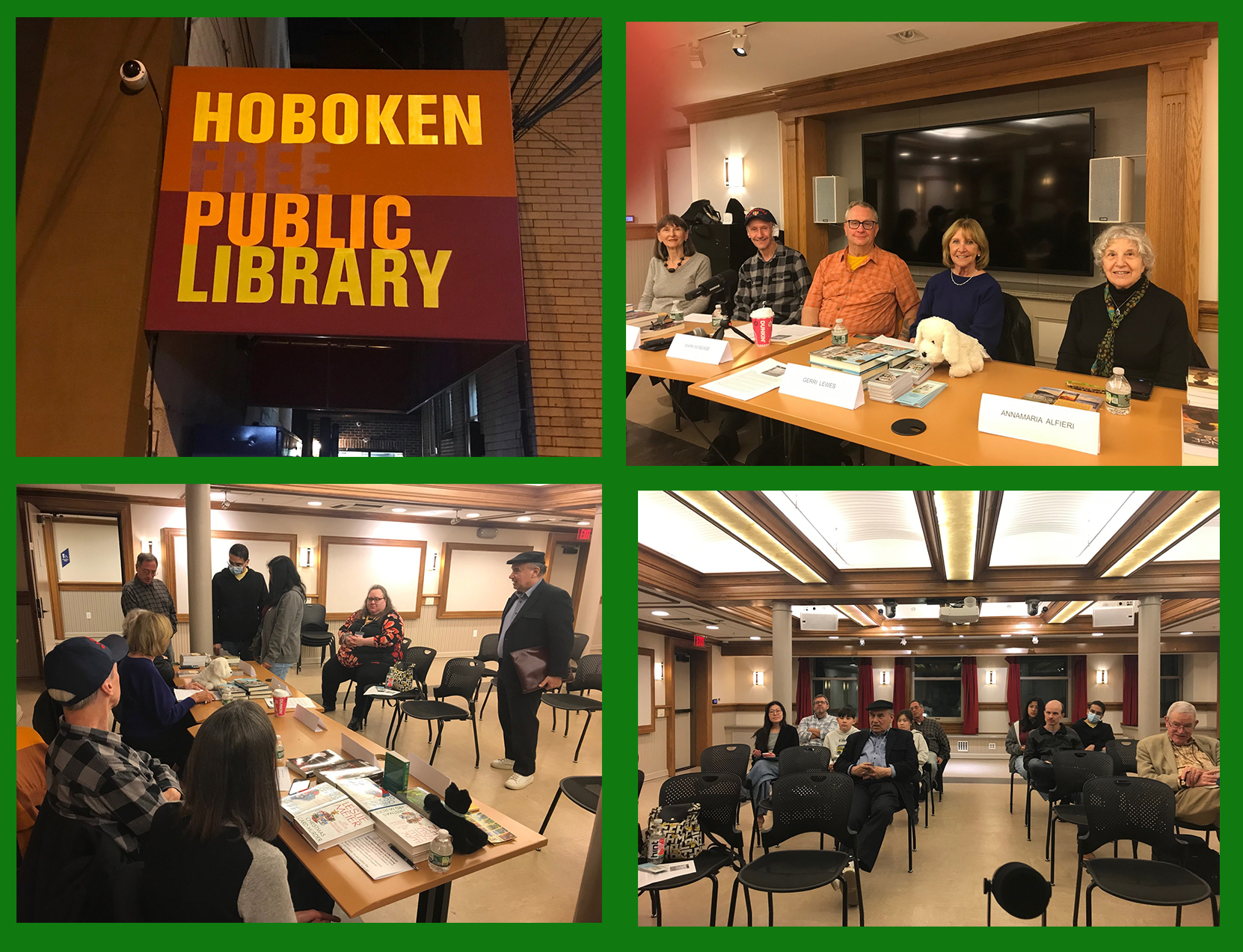 MWA-NY Panel On Series Writing a Hit At Hoboken Library - Mystery ...
