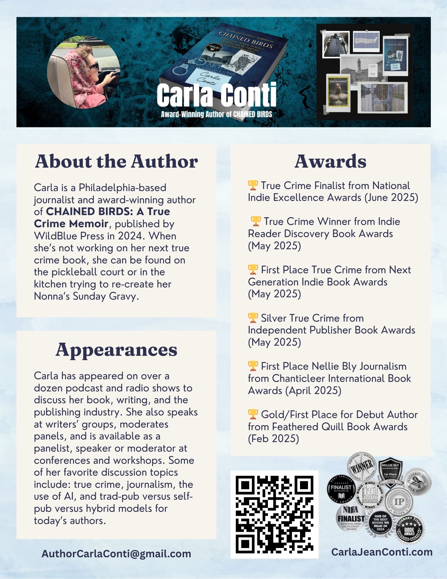 Meet the Members: True Crime Author Carla Conti - Mystery Writers of ...