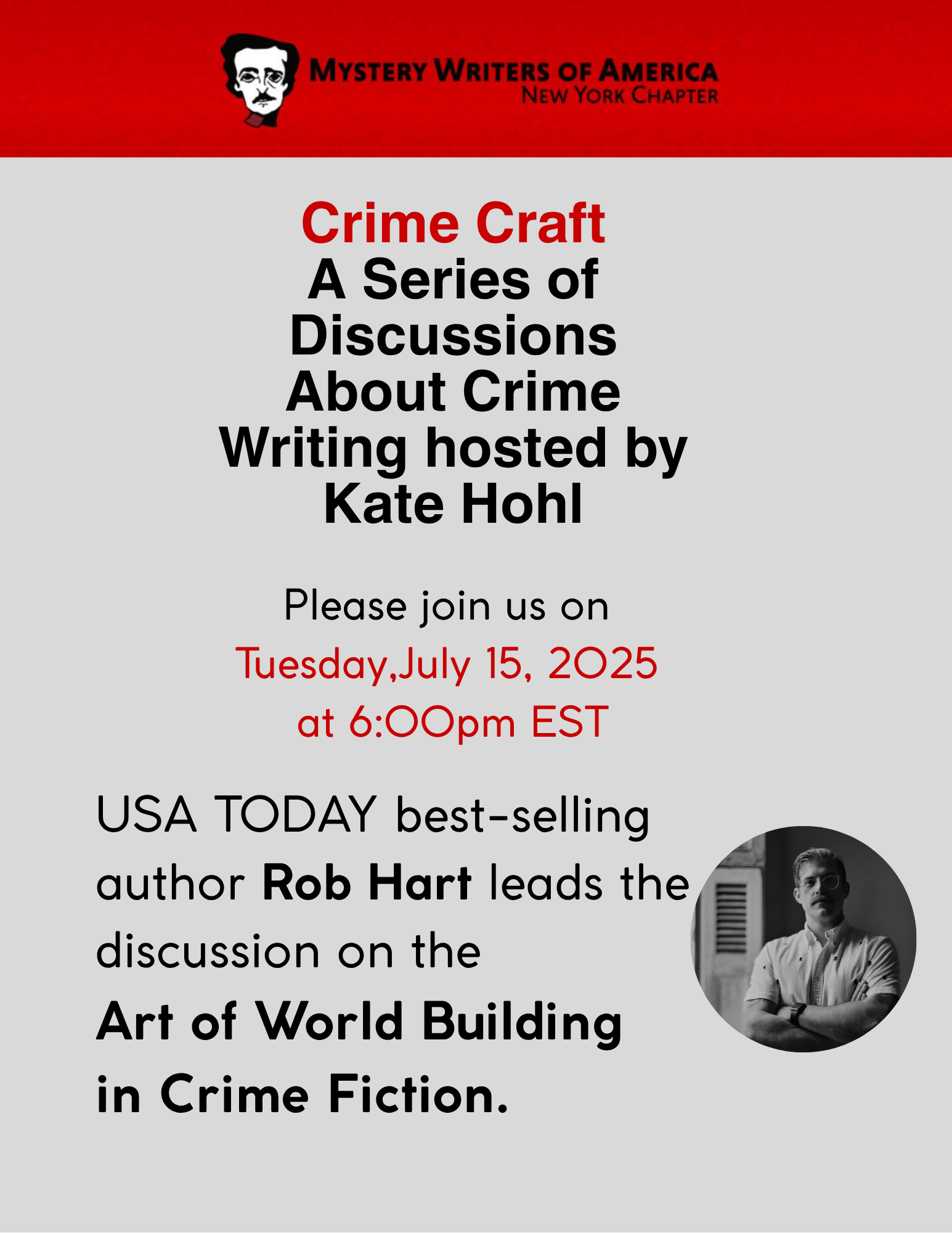 July Crime Craft: The Art of World Building in Crime Fiction - Mystery ...